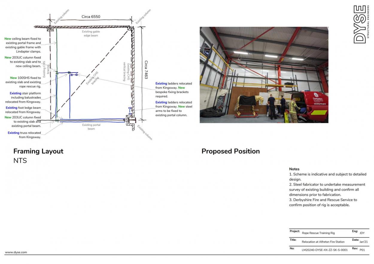 Rope Rescue Training Rig | DYSE Structural Engineers